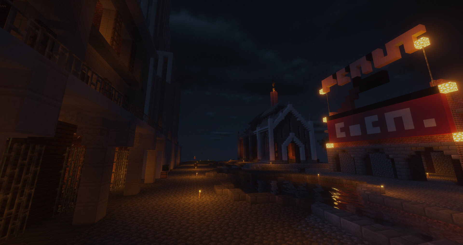 Server Build Showcase Minecraft Map