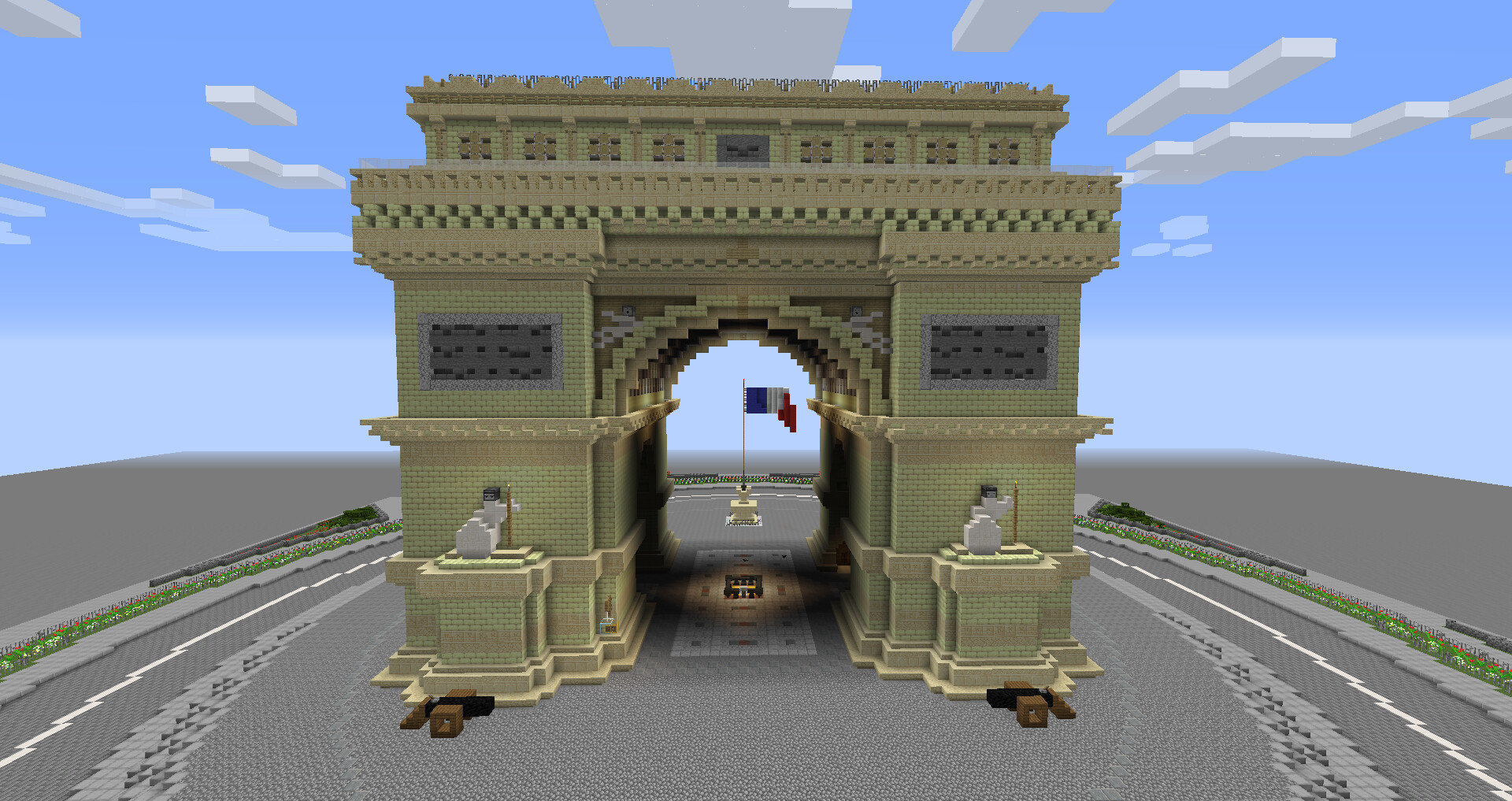 Arc de Triomphe Minecraft Map