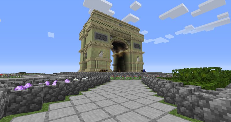 Arc de Triomphe Minecraft Map
