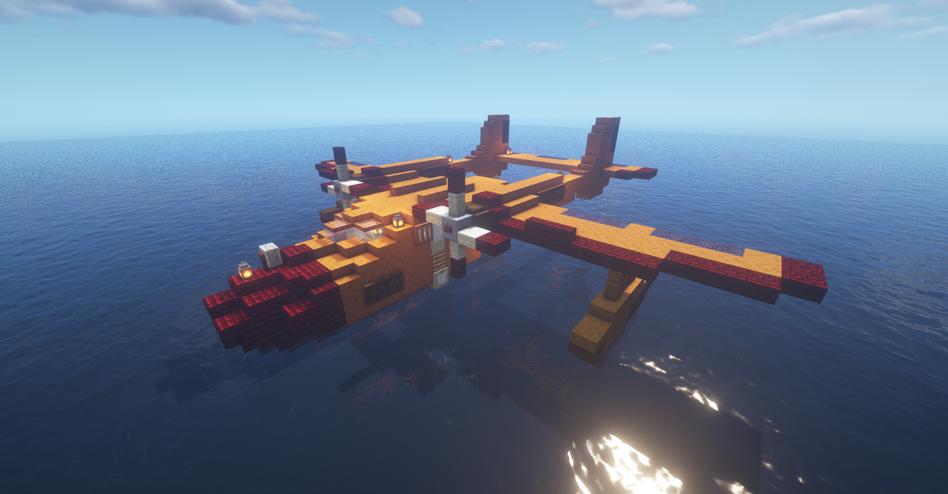 Sea Duck - Conwing L-16 Flying Boat- Full Interior Minecraft Map