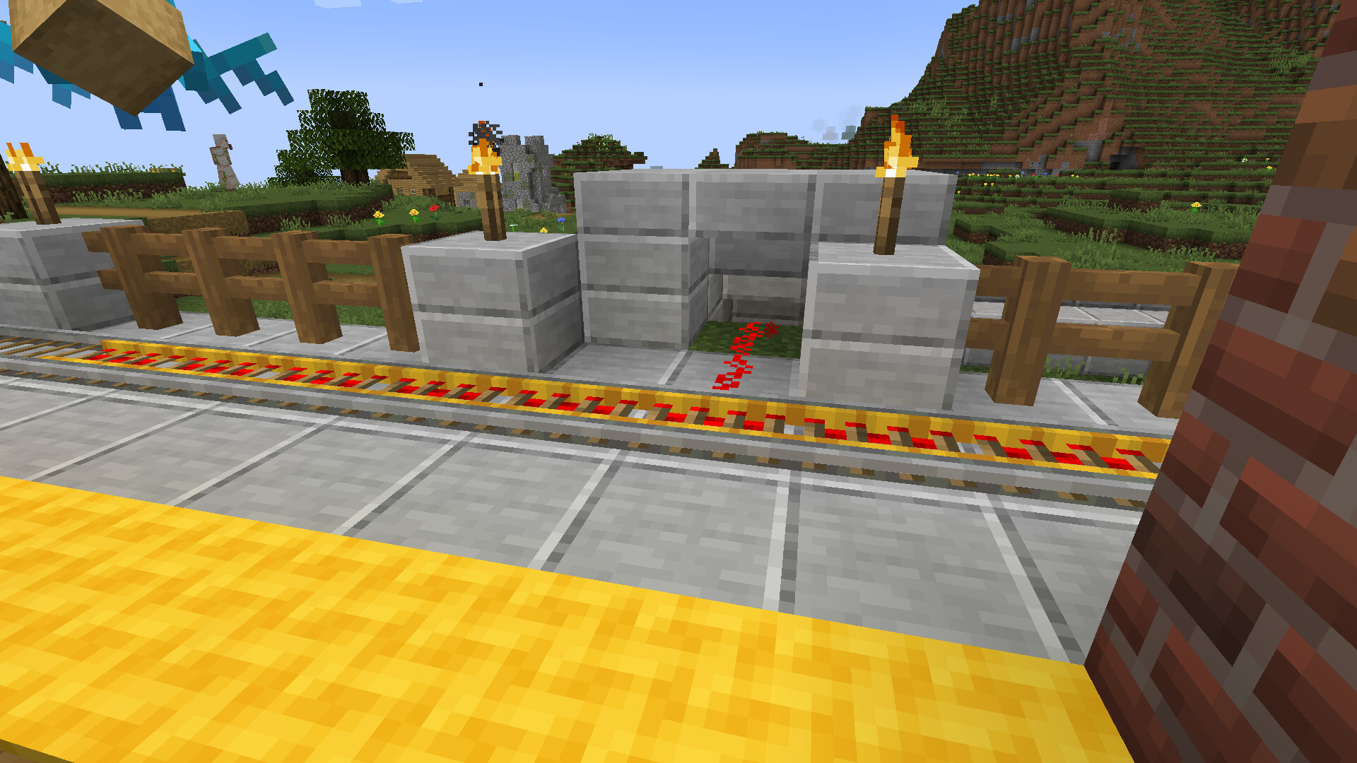 Train station Minecraft Map