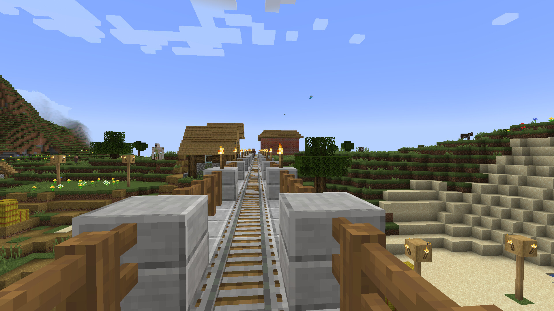 Train station Minecraft Map