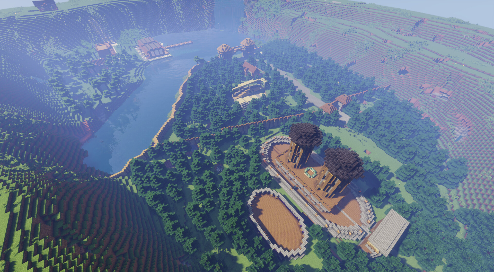 survival island Minecraft Map