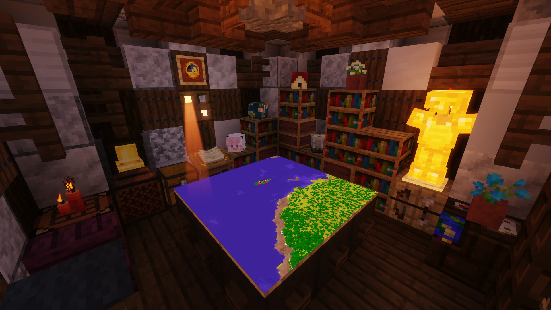 Fantasy Observatory Build -The Lone Observer Minecraft Map