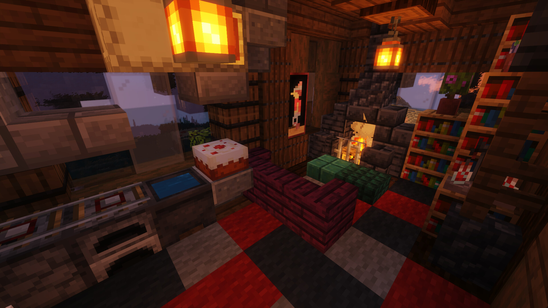 Fantasy Observatory Build -The Lone Observer Minecraft Map