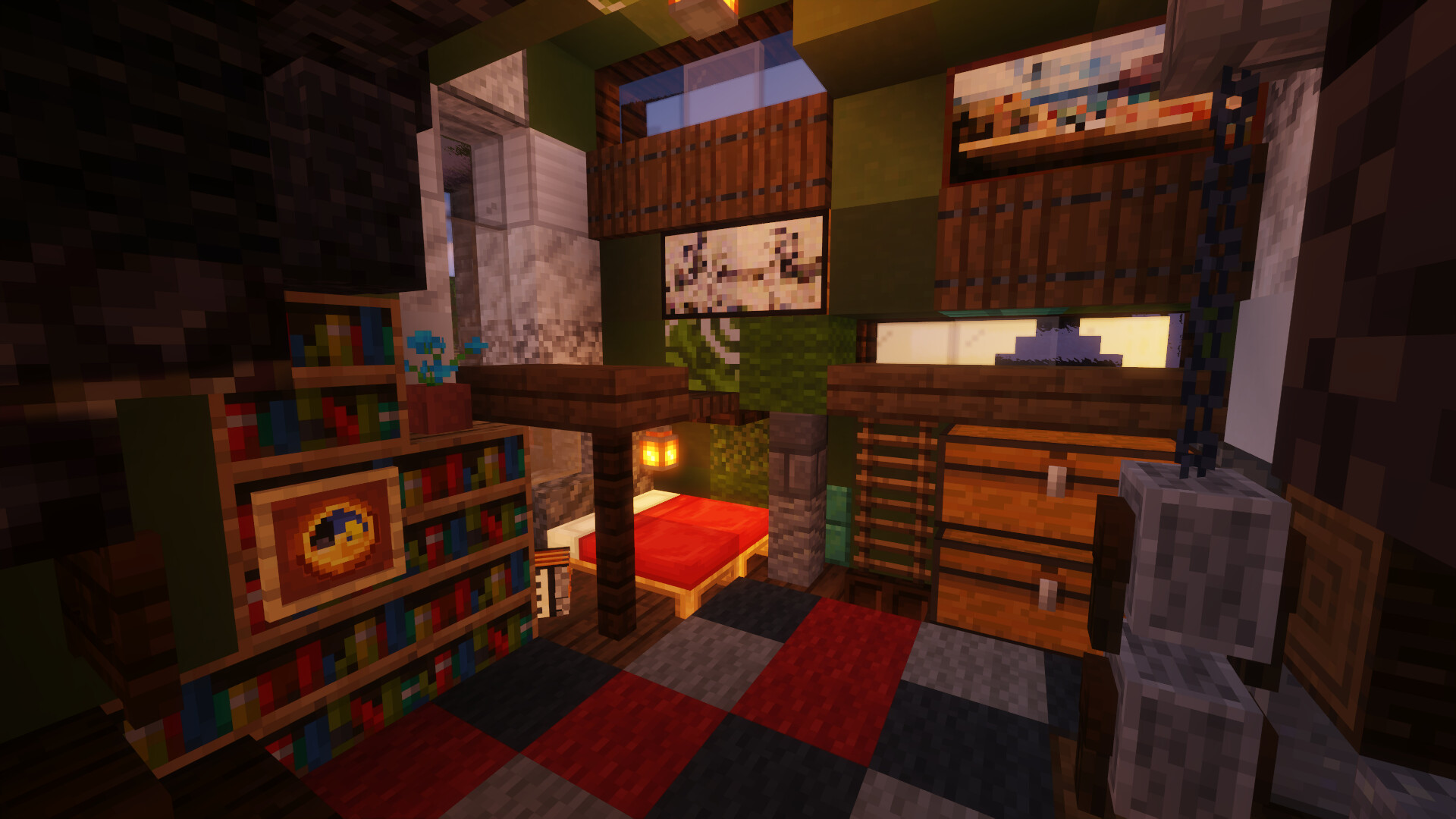 Fantasy Observatory Build -The Lone Observer Minecraft Map