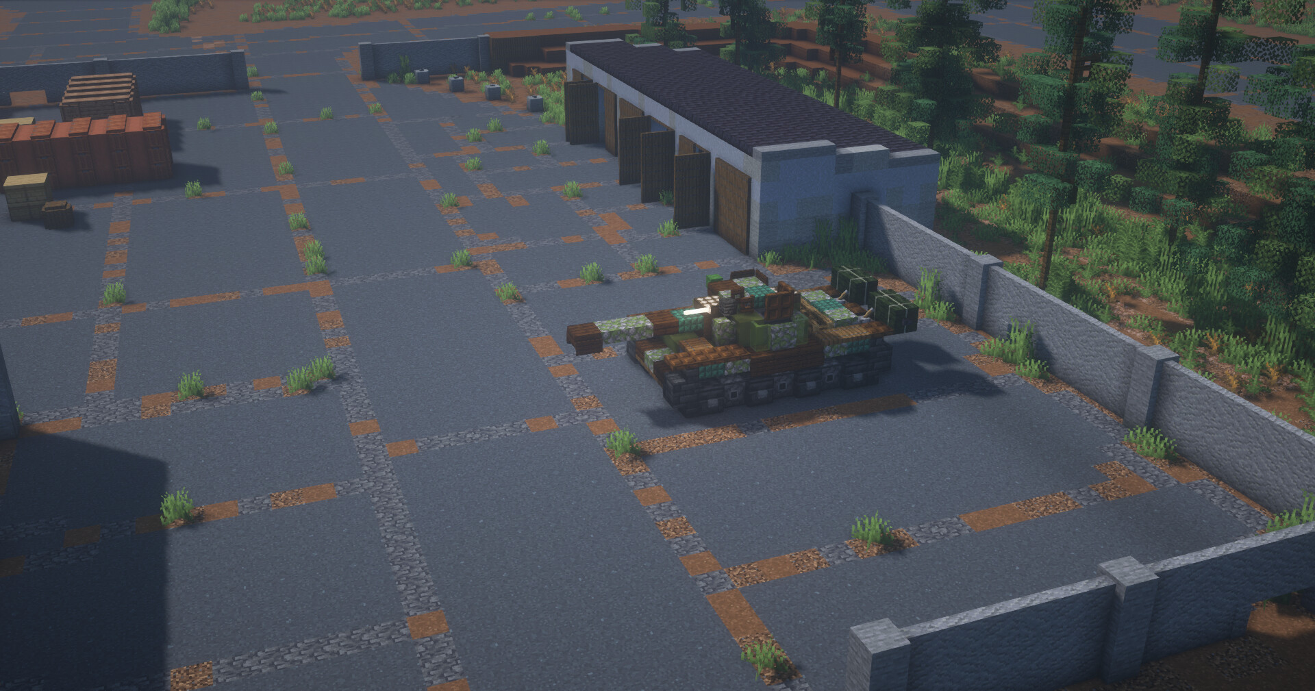 T-55 Main Battle Tank (1.5-1) Minecraft Map