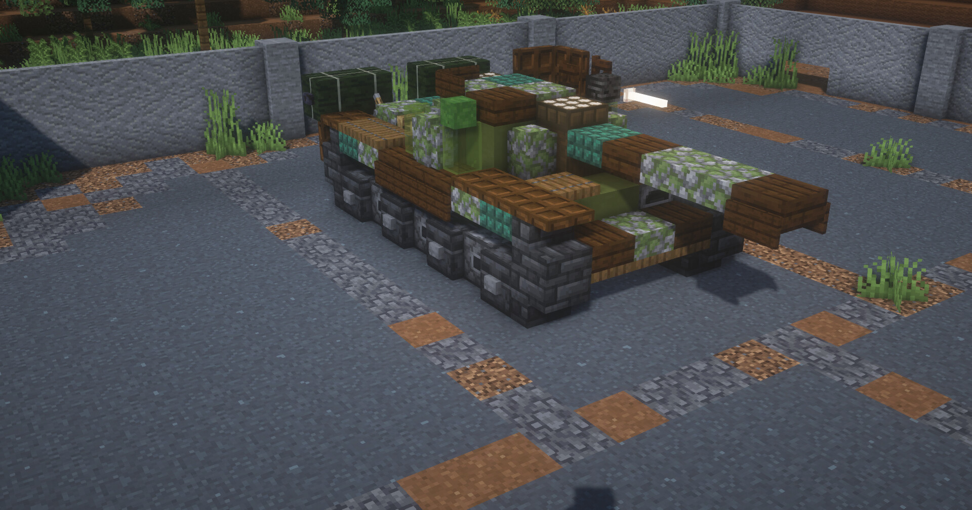 T-55 Main Battle Tank (1.5-1) Minecraft Map