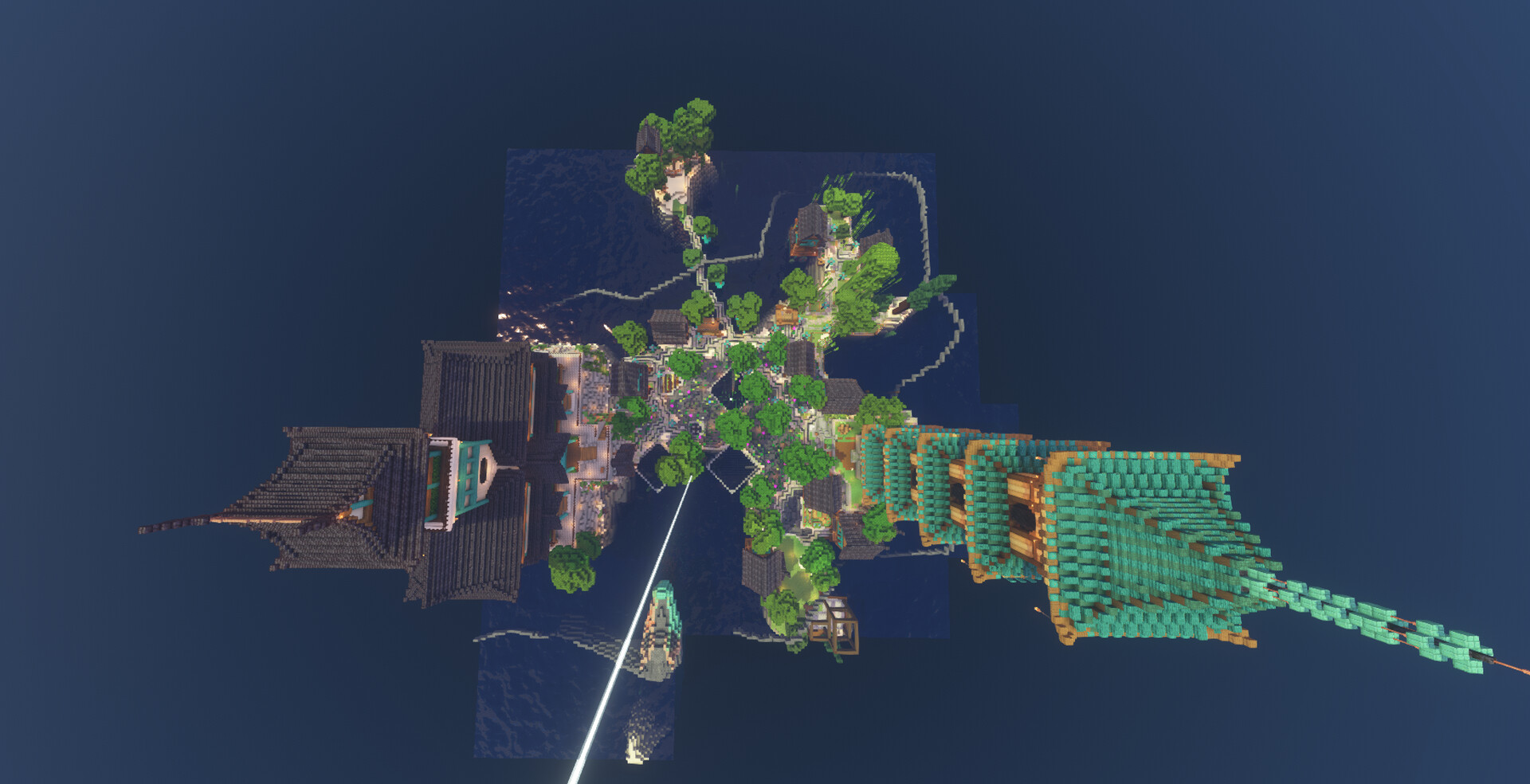 Japanese Style Islands Minecraft Map