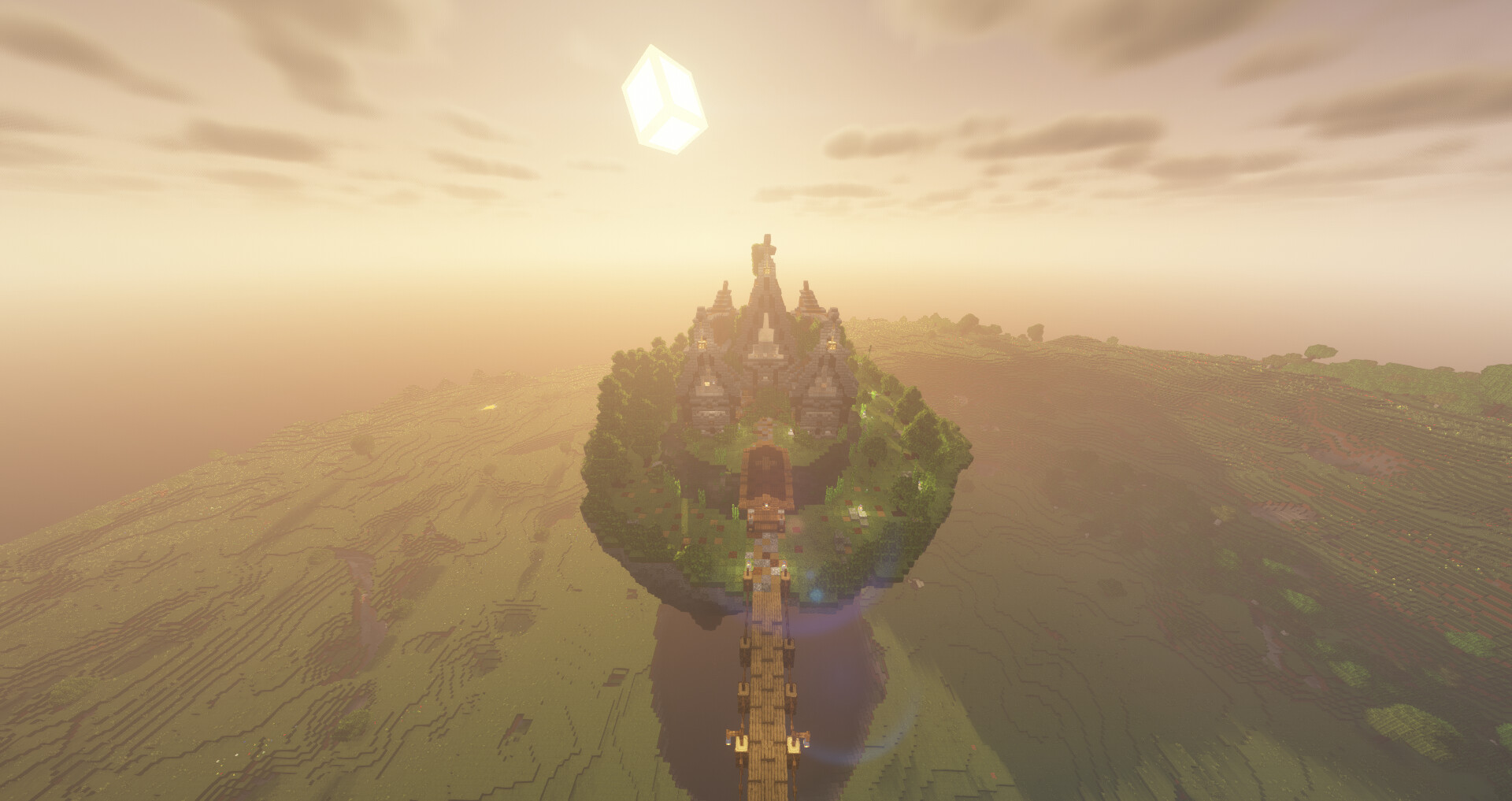 Floating Islands Spawn Minecraft Map