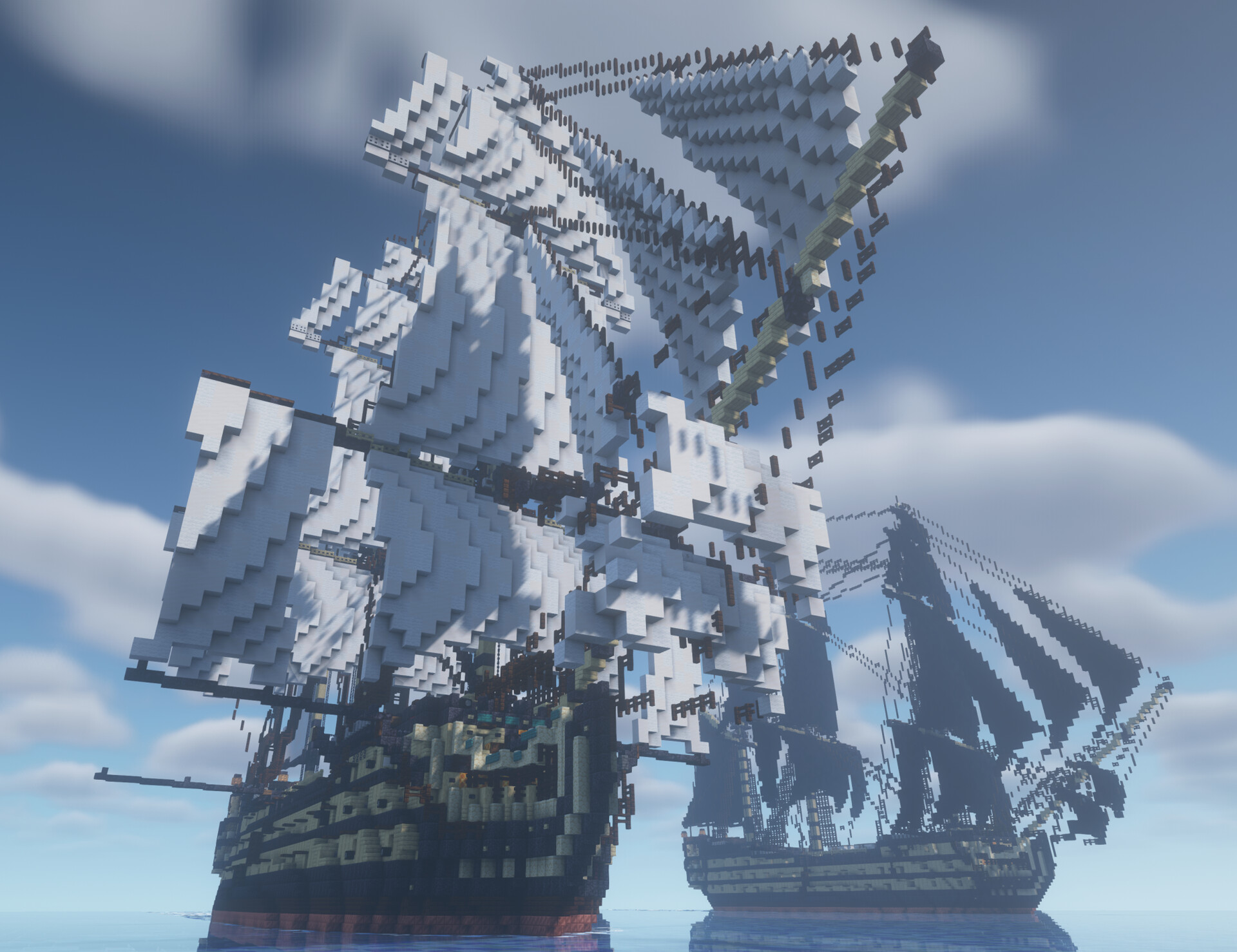 Minecraft Man O' Wars: Inquisitor and Condemner Minecraft Map