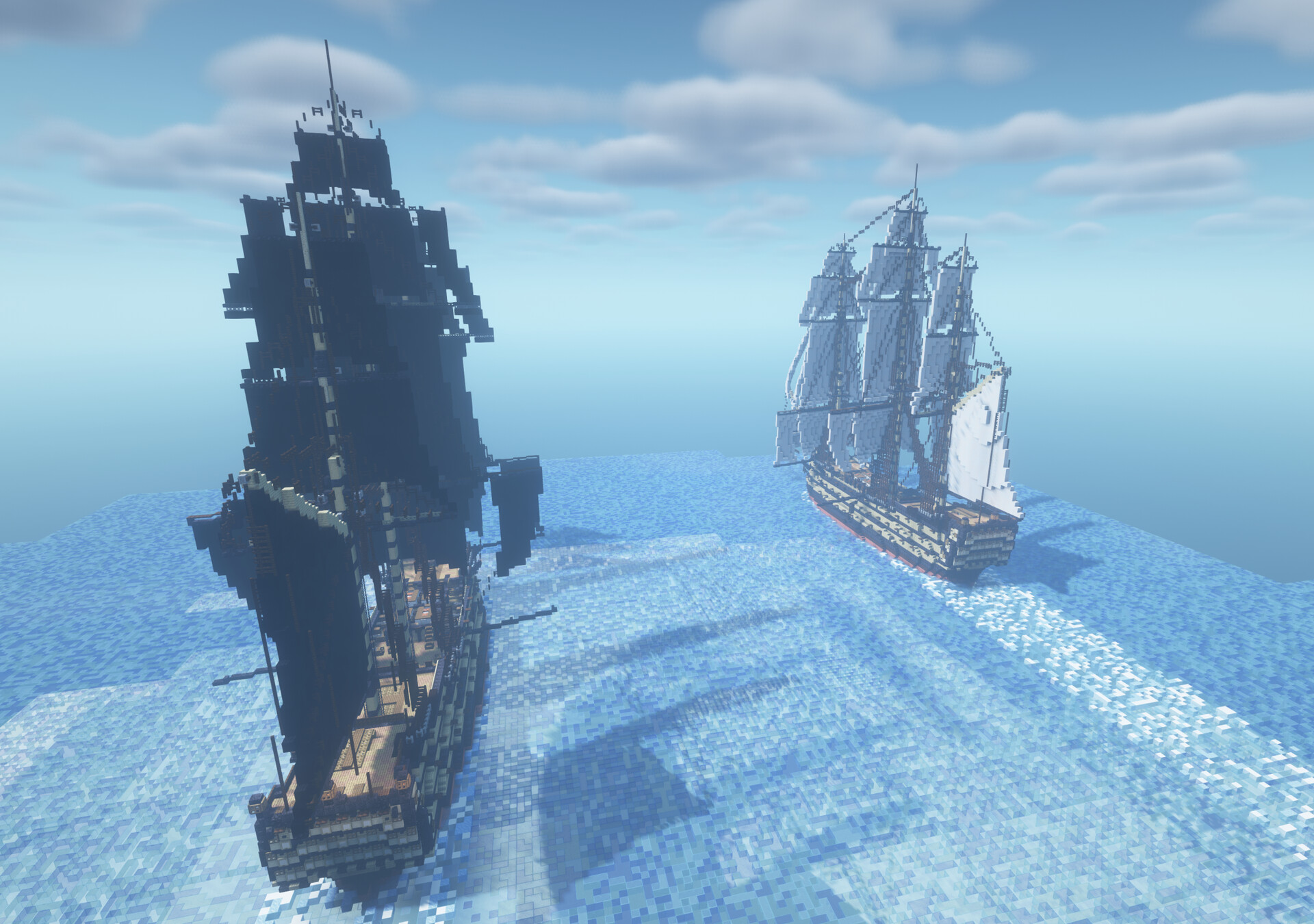 Minecraft Man O' Wars: Inquisitor and Condemner Minecraft Map