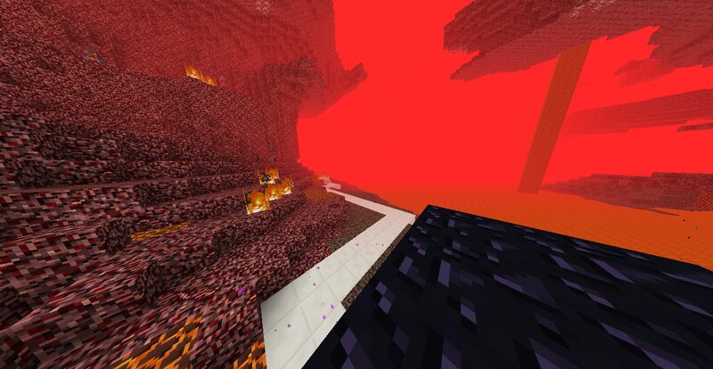 Between dimensions Minecraft Map