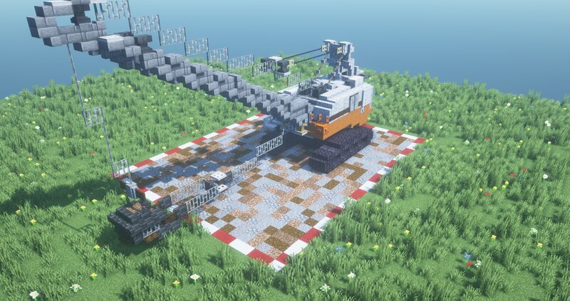 Northwest 9570 dragline (Download) Minecraft Map