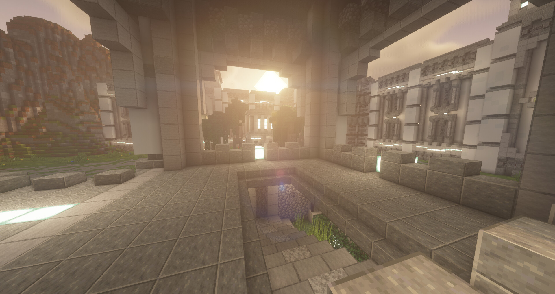 Futuristic Castle Minecraft Map