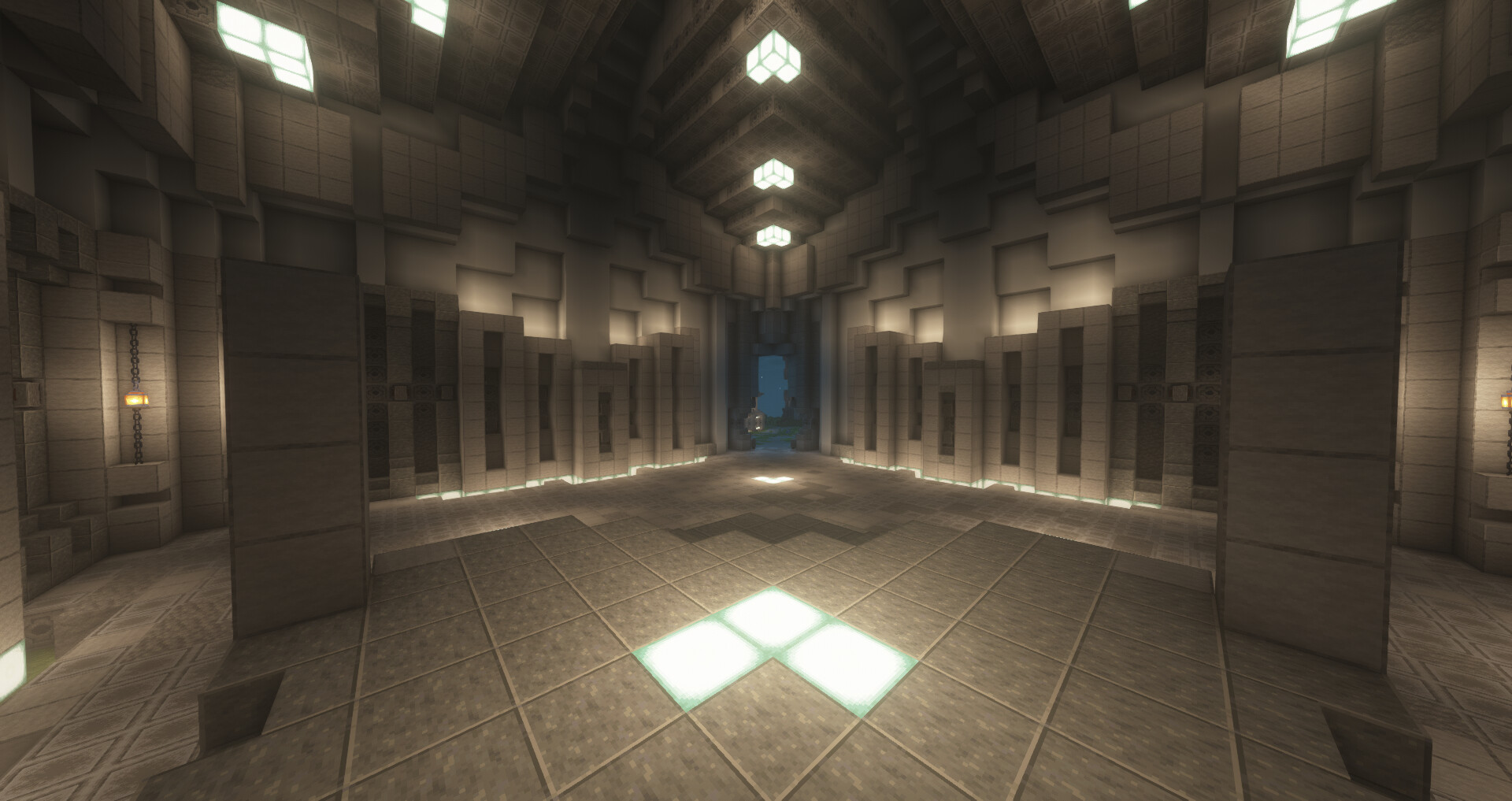 Futuristic Castle Minecraft Map