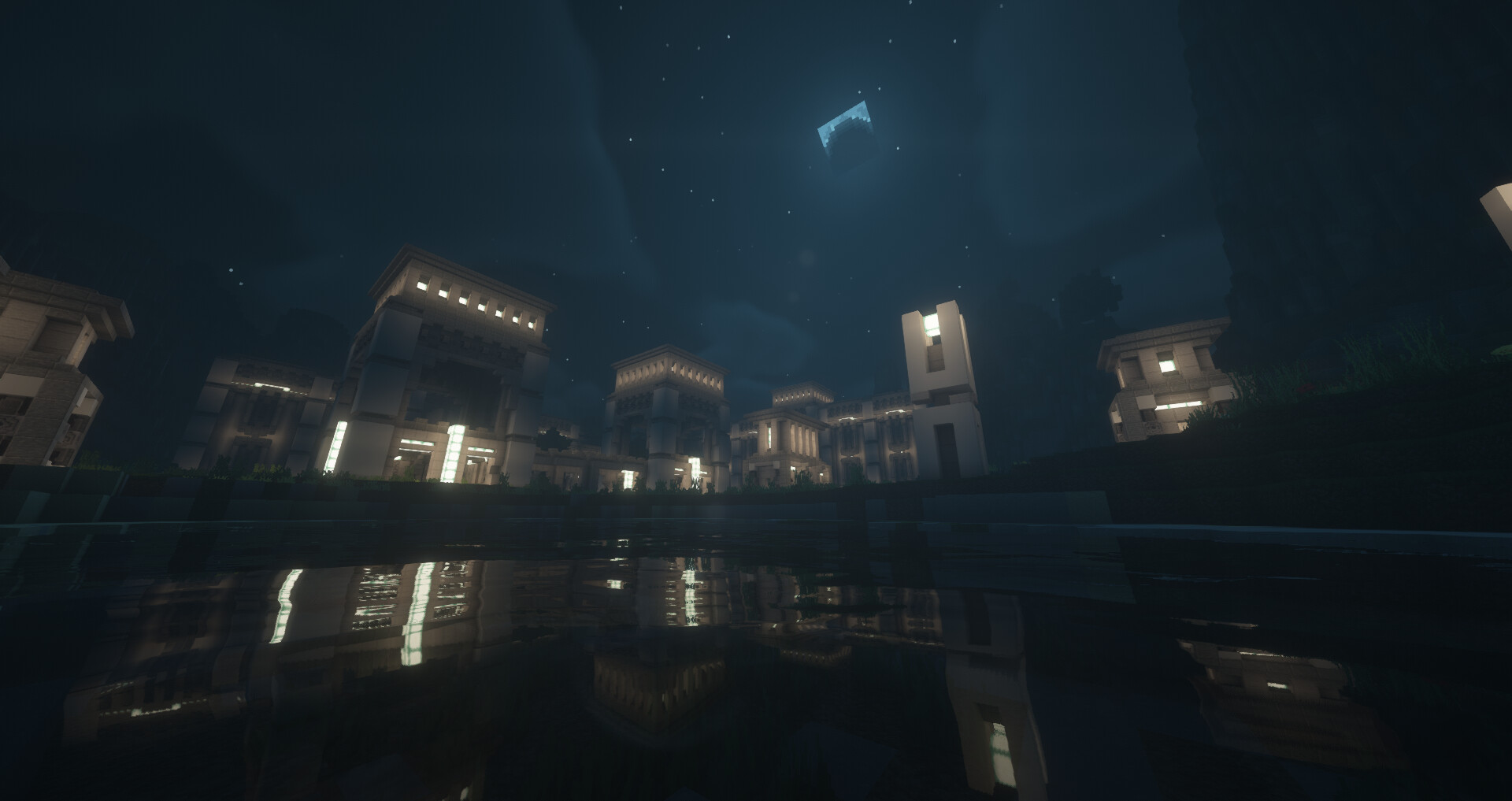 Futuristic Castle Minecraft Map