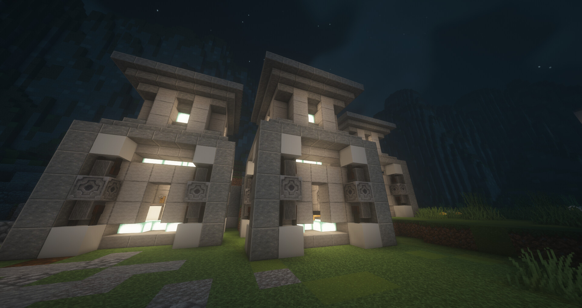 Futuristic Castle Minecraft Map