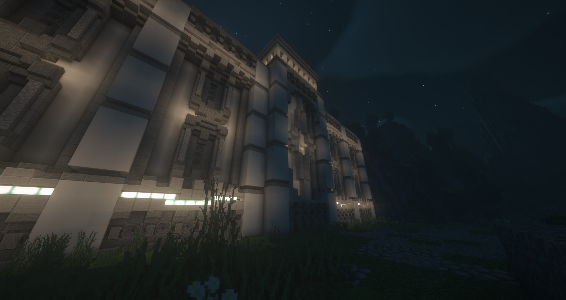 Futuristic Castle Minecraft Map