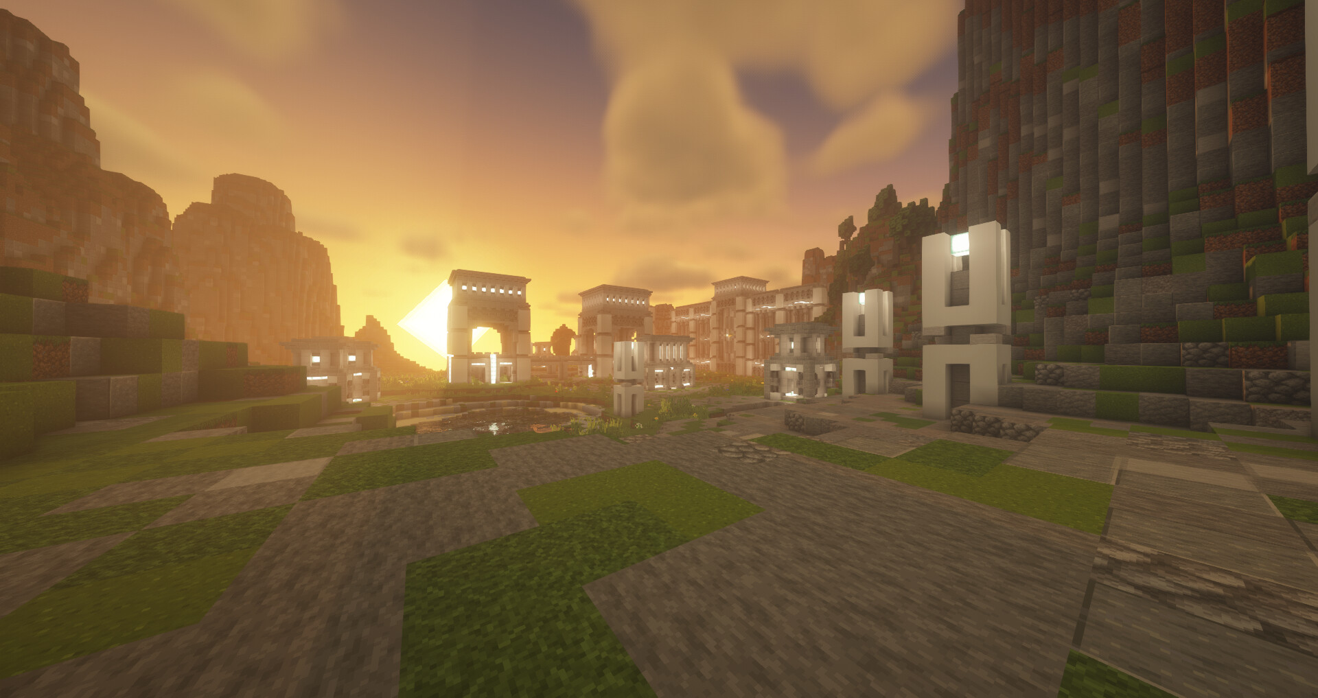 Futuristic Castle Minecraft Map