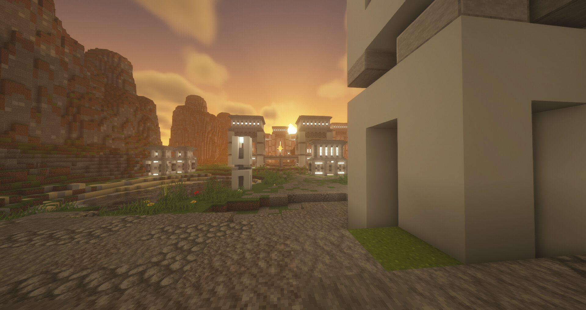 Futuristic Castle Minecraft Map