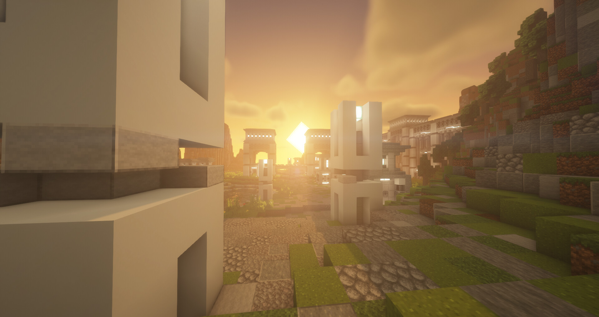 Futuristic Castle Minecraft Map