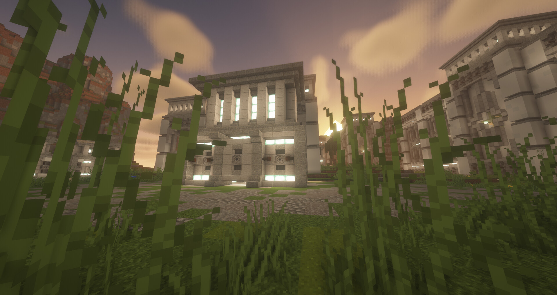 Futuristic Castle Minecraft Map