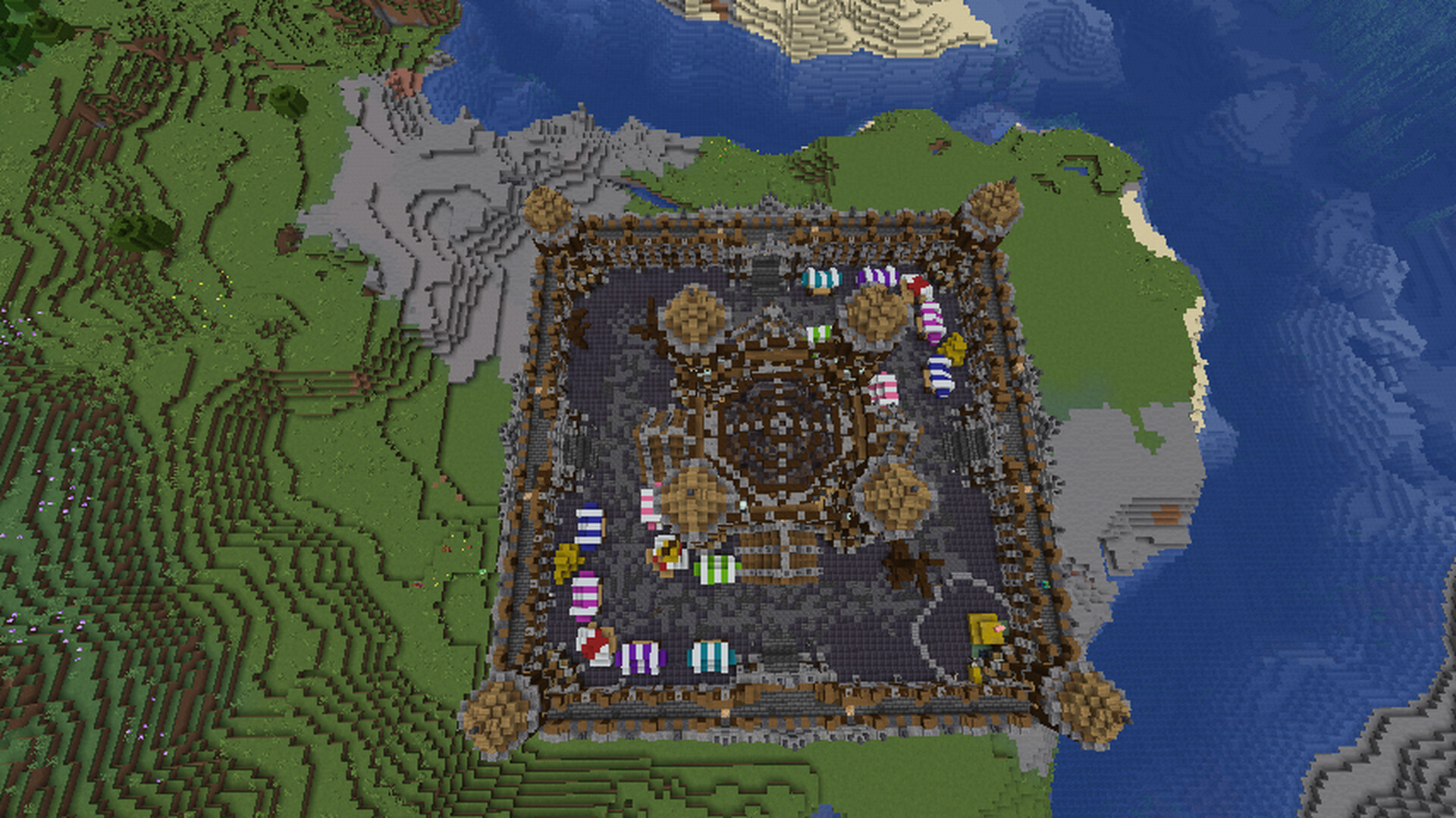 Simple Dark Factions 1.19 Minecraft Map