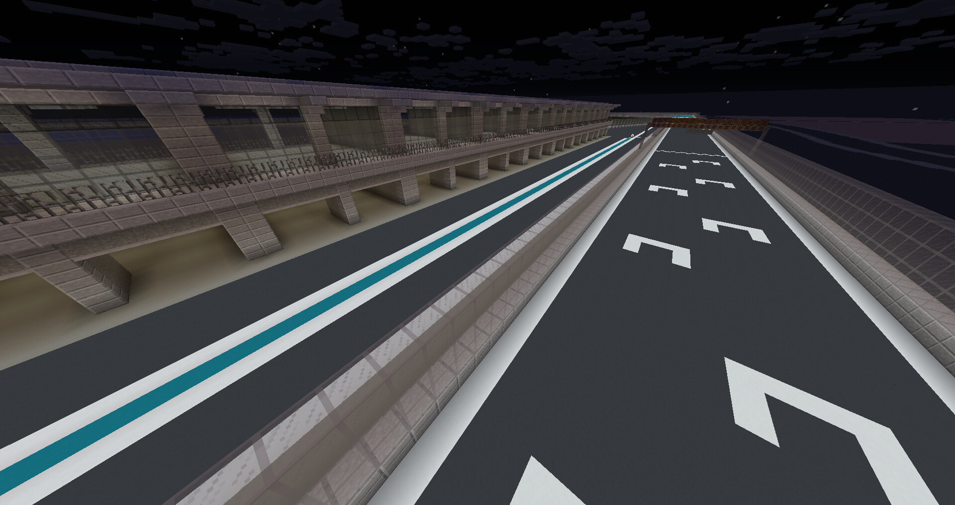 🇸🇦 Jeddah Corniche Circuit, Saudi Arabia (1.12+) Minecraft Map