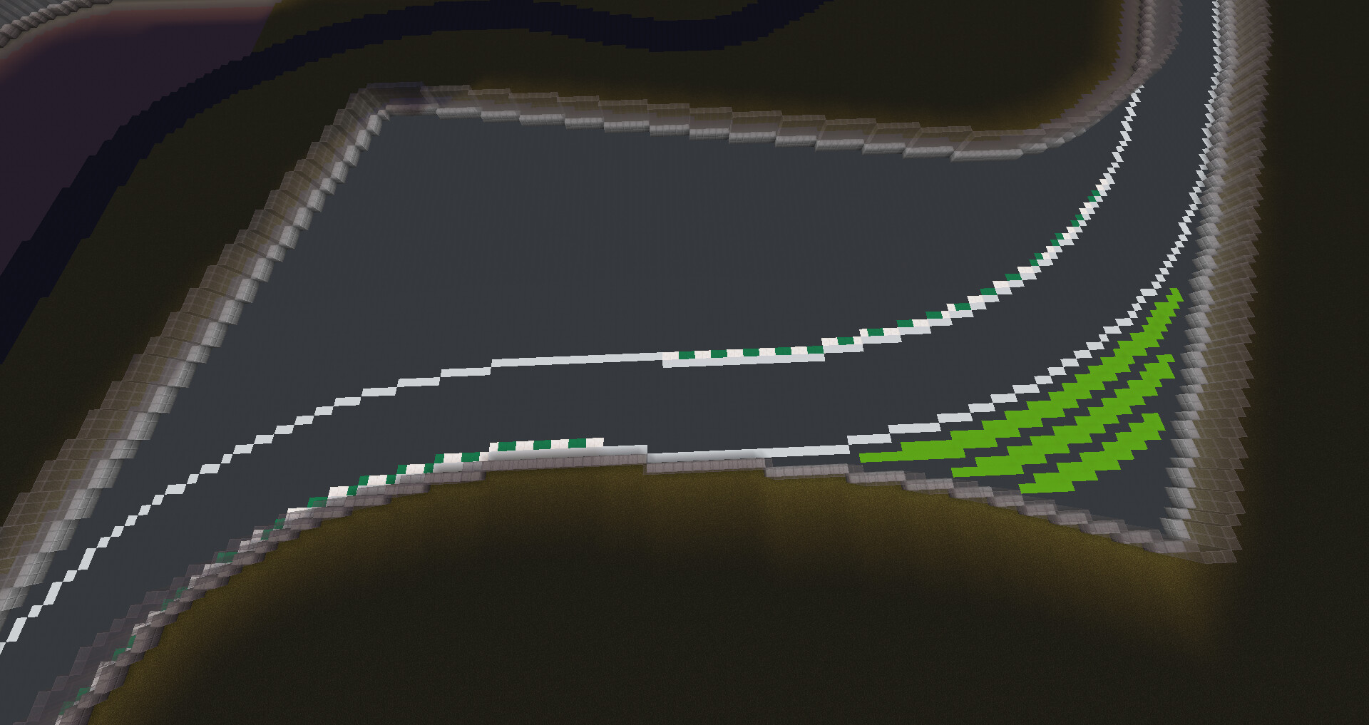 🇸🇦 Jeddah Corniche Circuit, Saudi Arabia (1.12+) Minecraft Map