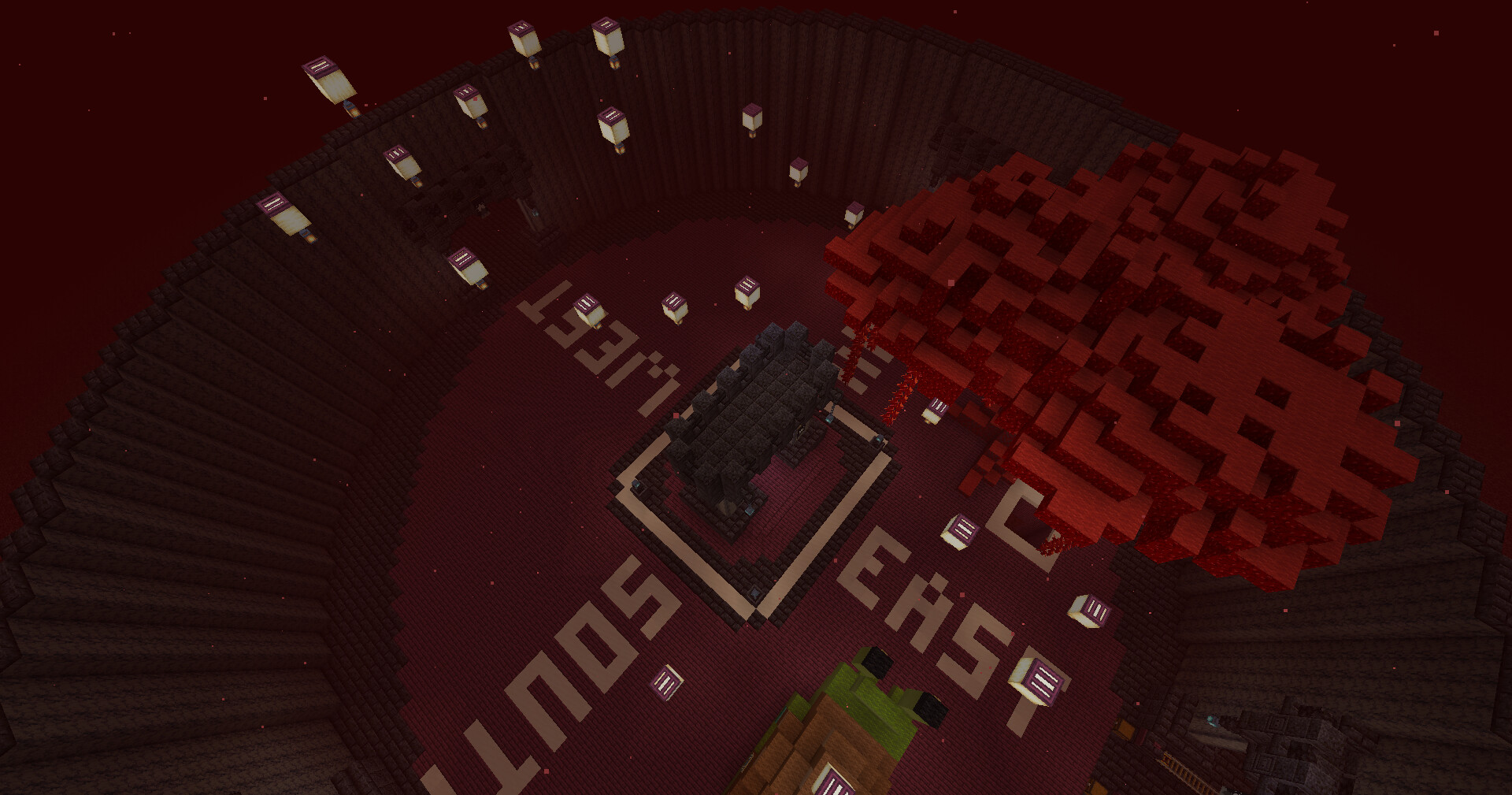 TRAIN GANG SMP nether hub Minecraft Map