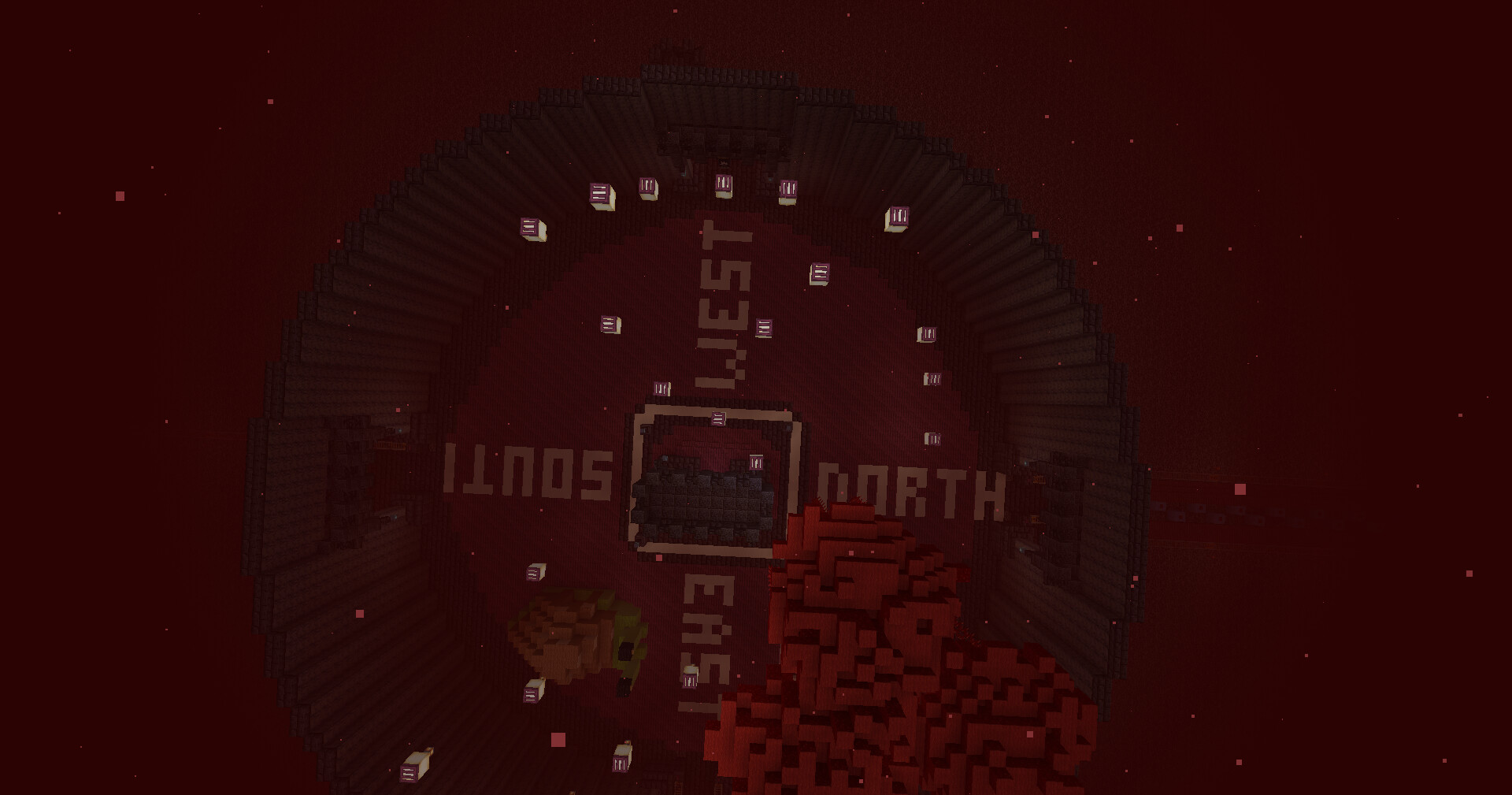 TRAIN GANG SMP nether hub Minecraft Map