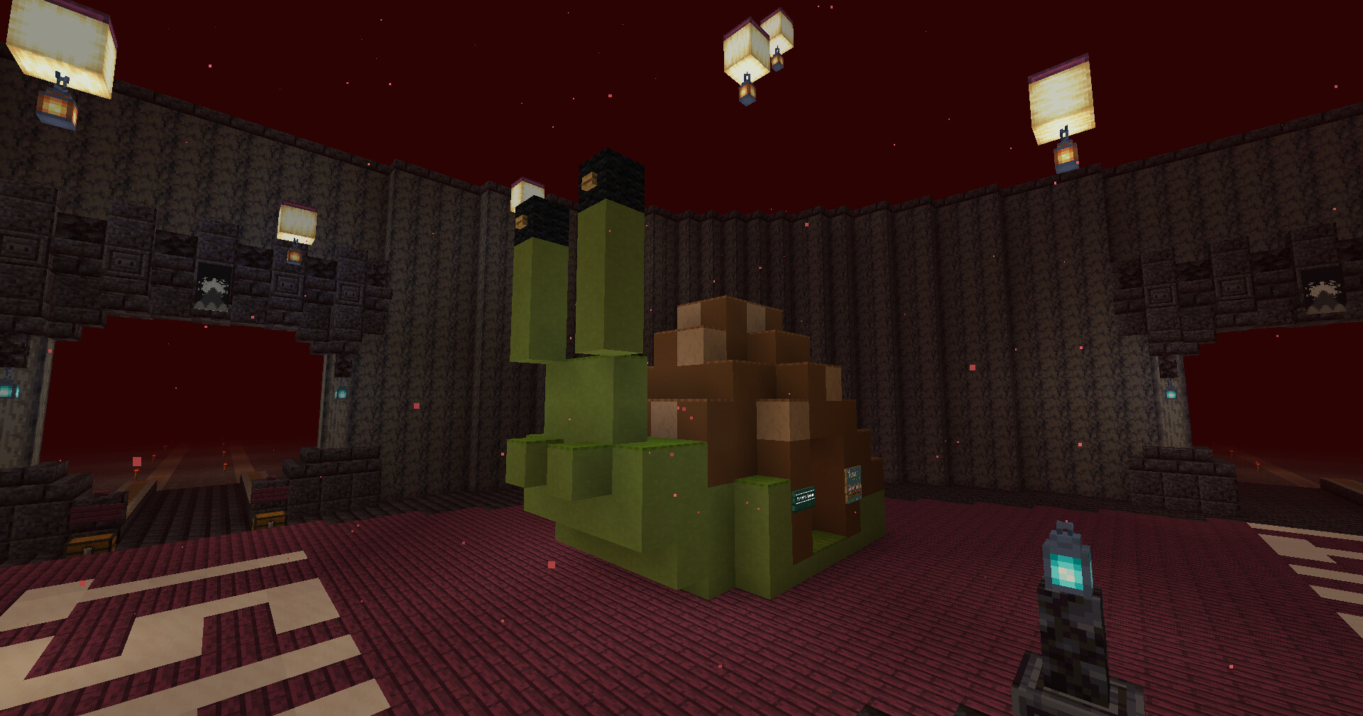 TRAIN GANG SMP nether hub Minecraft Map