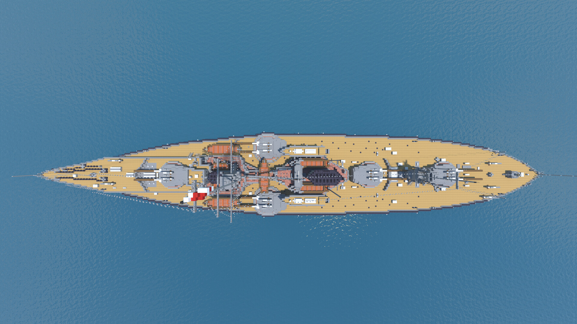 HMS Dreadnought (1906) Minecraft Map