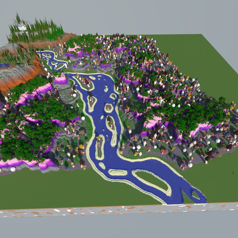 4kx4k custom map Minecraft Map