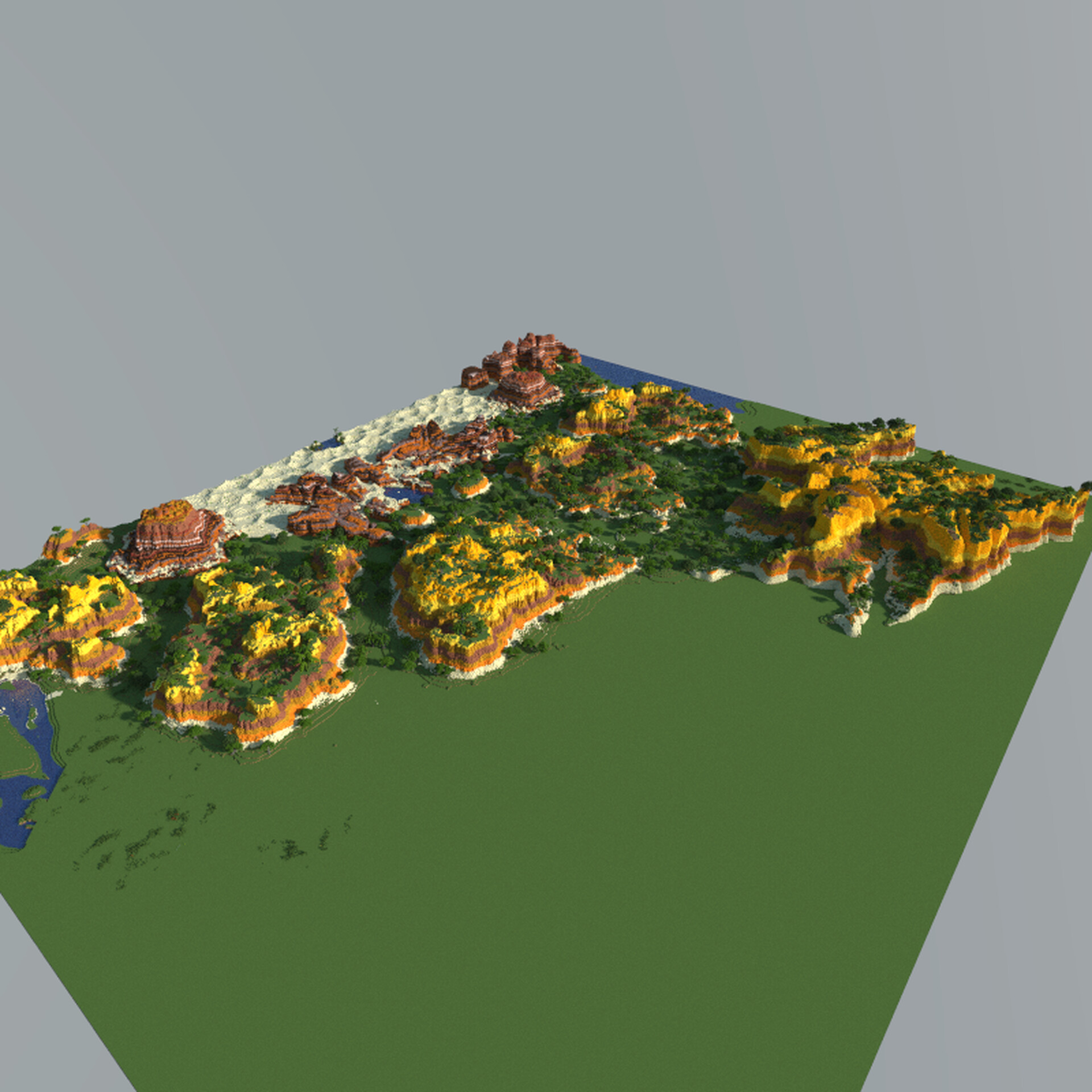 4kx4k custom map Minecraft Map