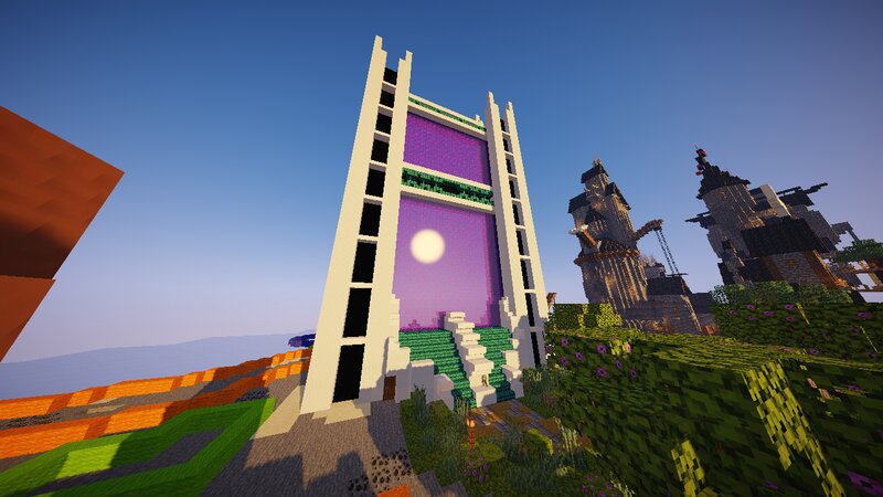 The Most Beautiful Nether Portal (Minecraft Survival) Minecraft Map