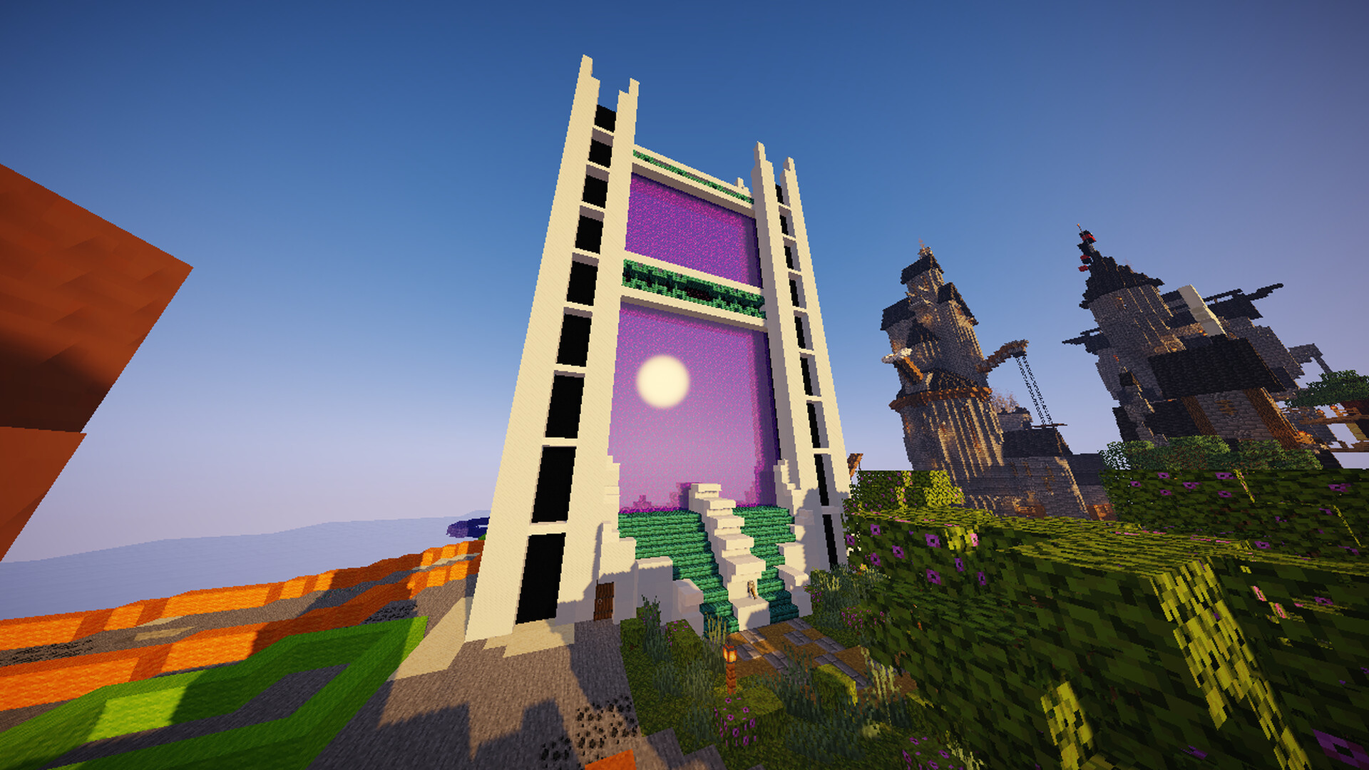 The Most Beautiful Nether Portal (Minecraft Survival) Minecraft Map