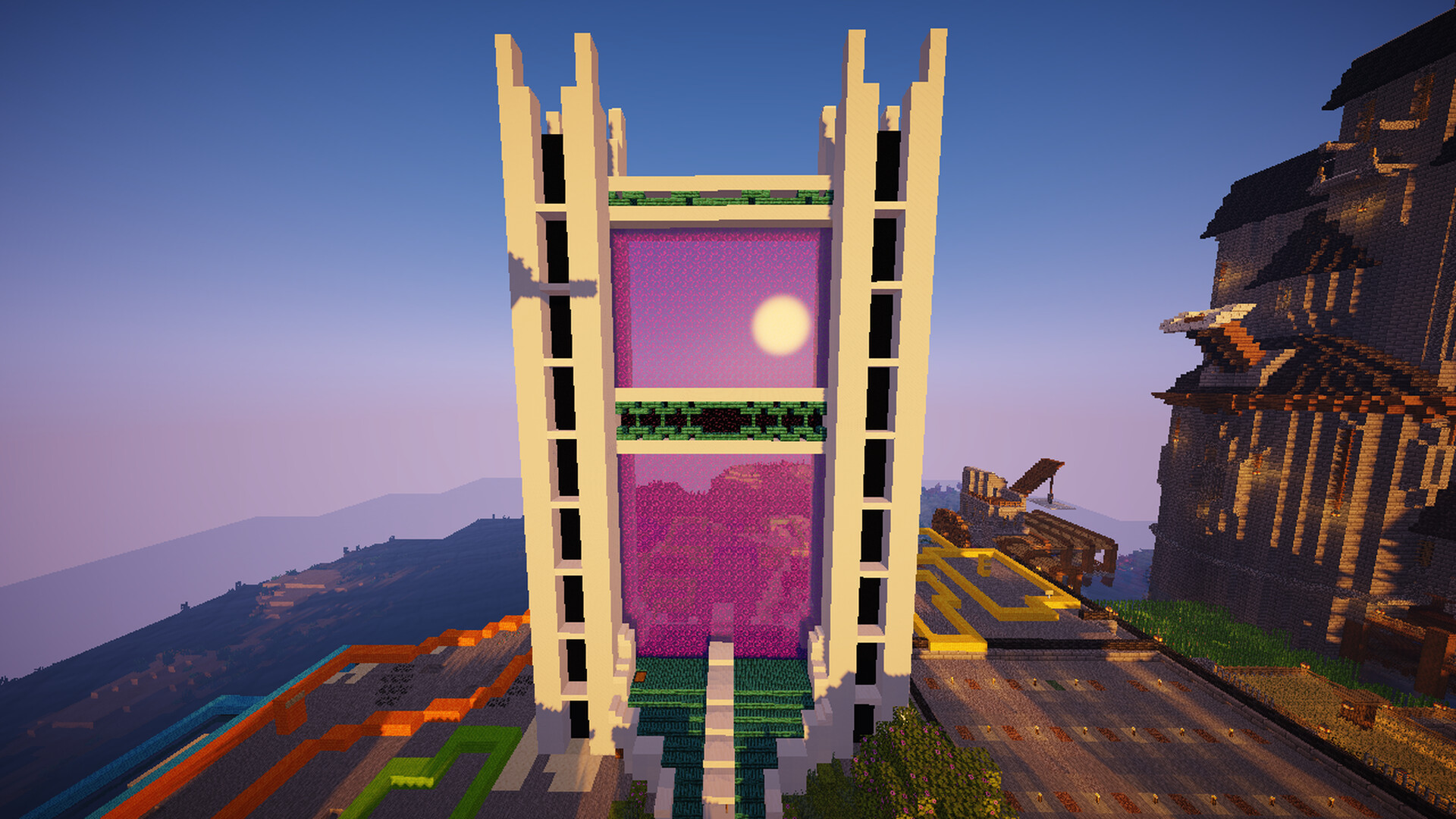 The Most Beautiful Nether Portal (Minecraft Survival) Minecraft Map