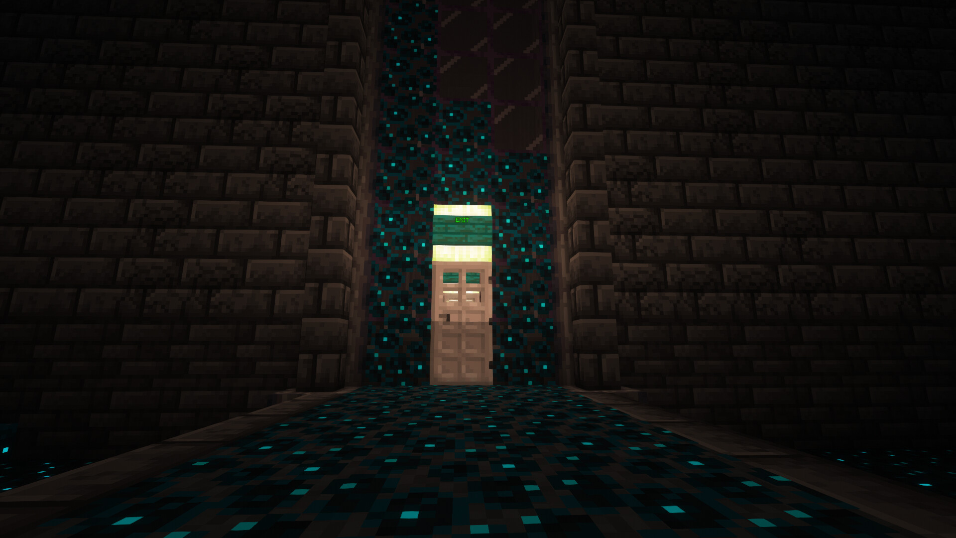 Quiet, It's the Warden [JAVA] Minecraft Map