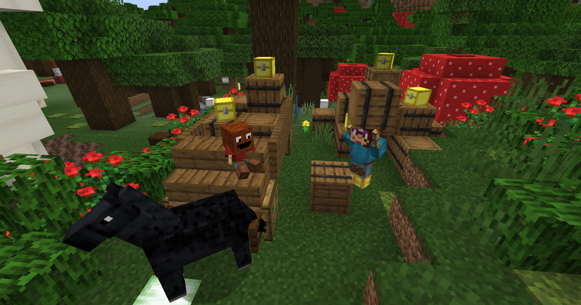 Train Gang Market Minecraft Map