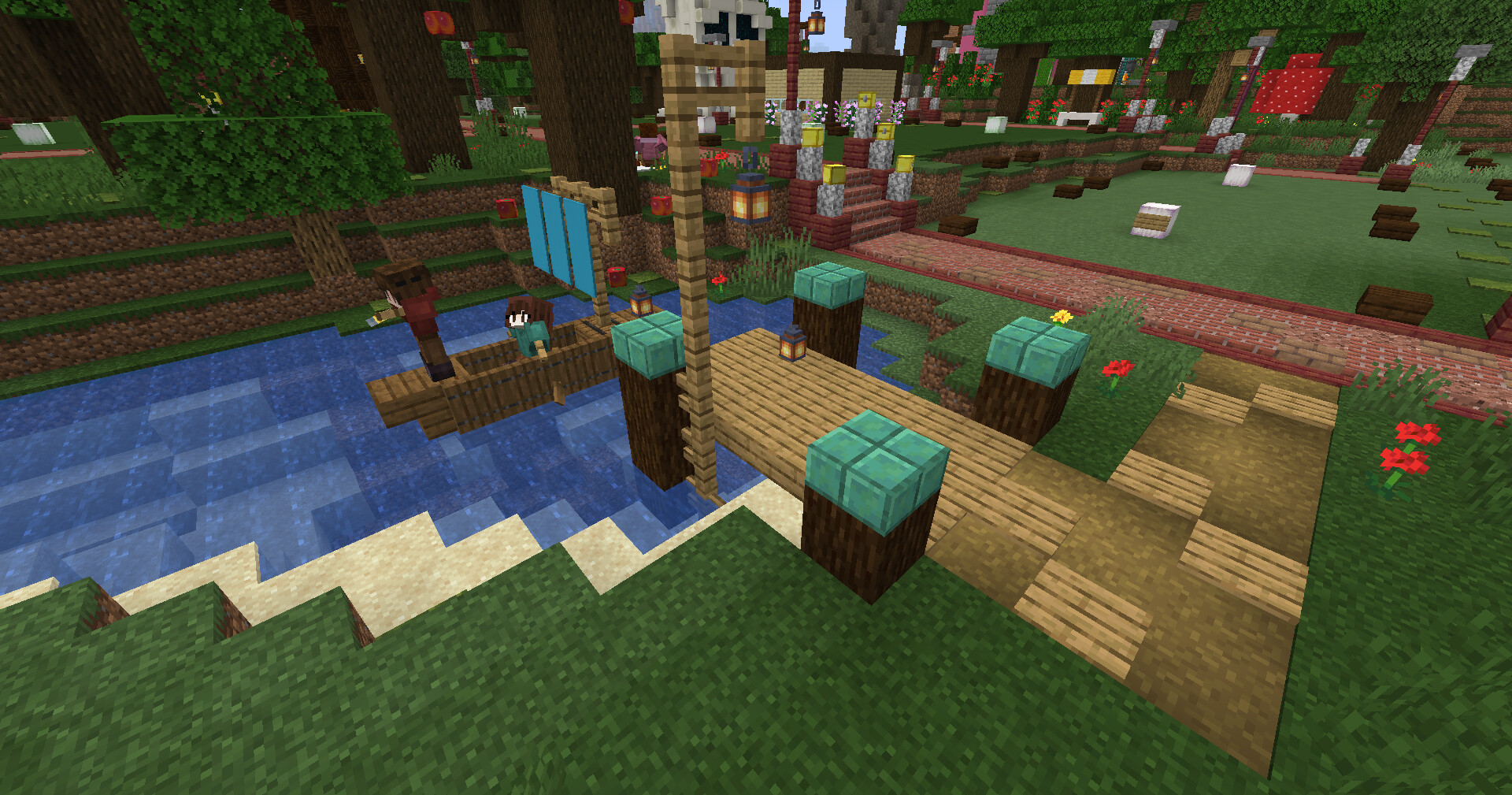 Train Gang Market Minecraft Map