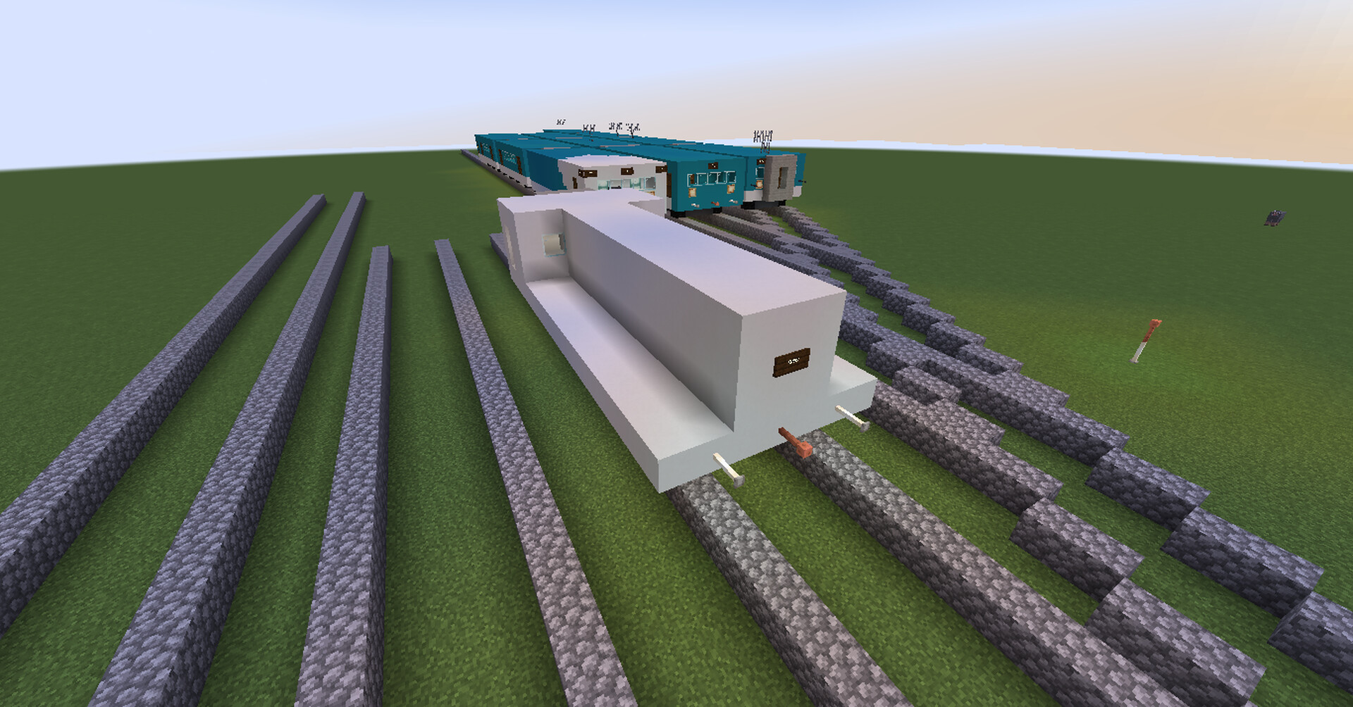 Pä Rail Yard Minecraft Map