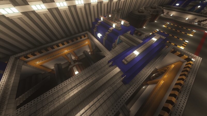 Lambda Nuclear Power Plant Minecraft Map
