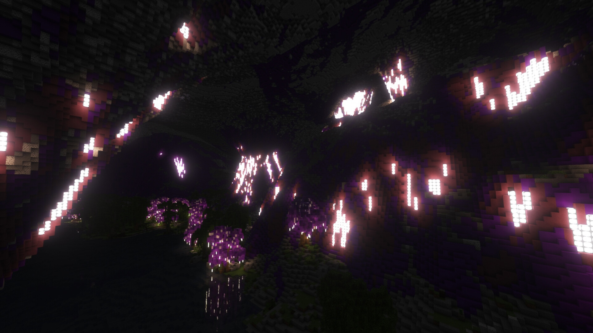 Epic corrupted cave Minecraft Map