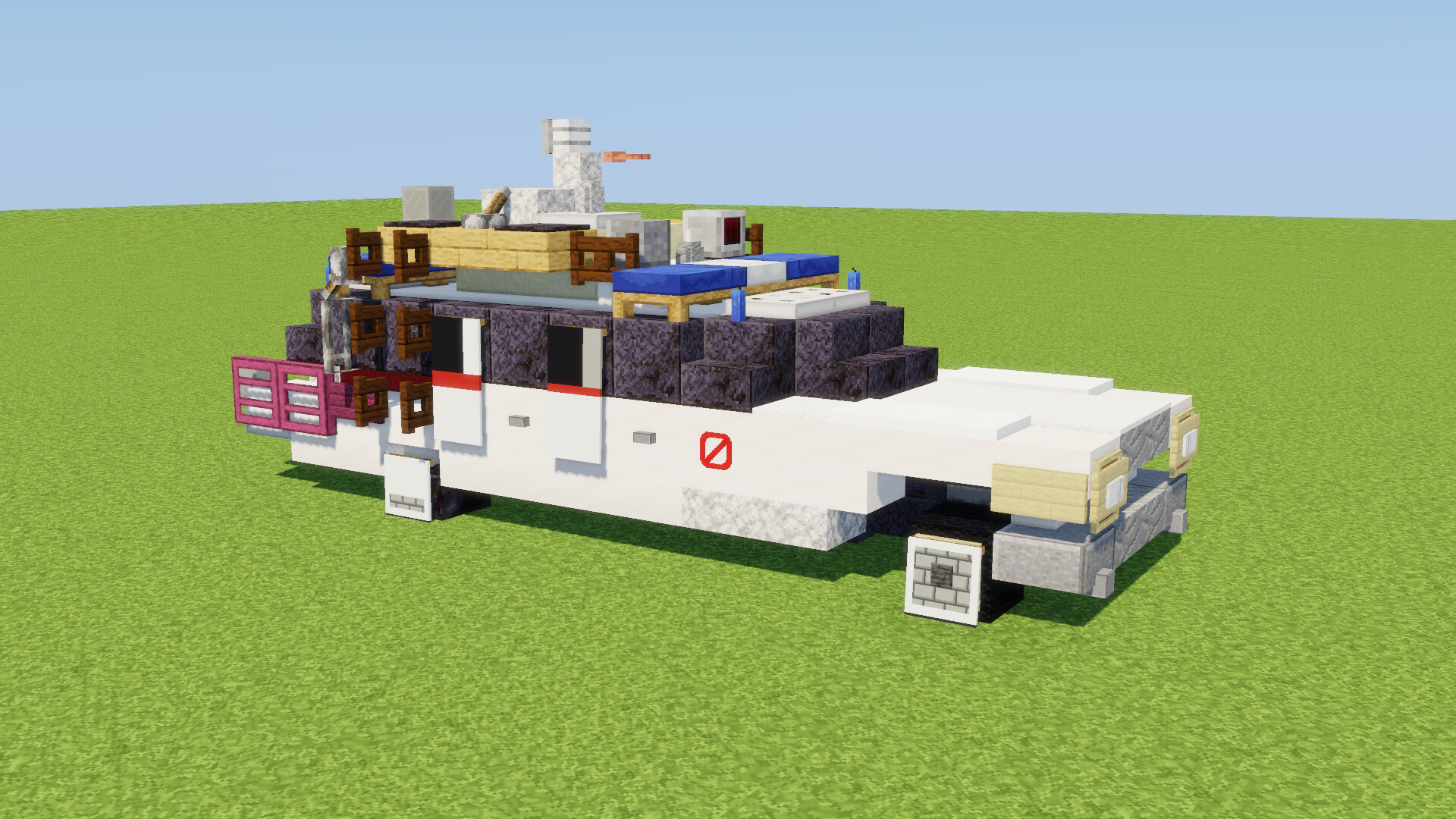 Ghostbusters Ecto-1 Minecraft Map