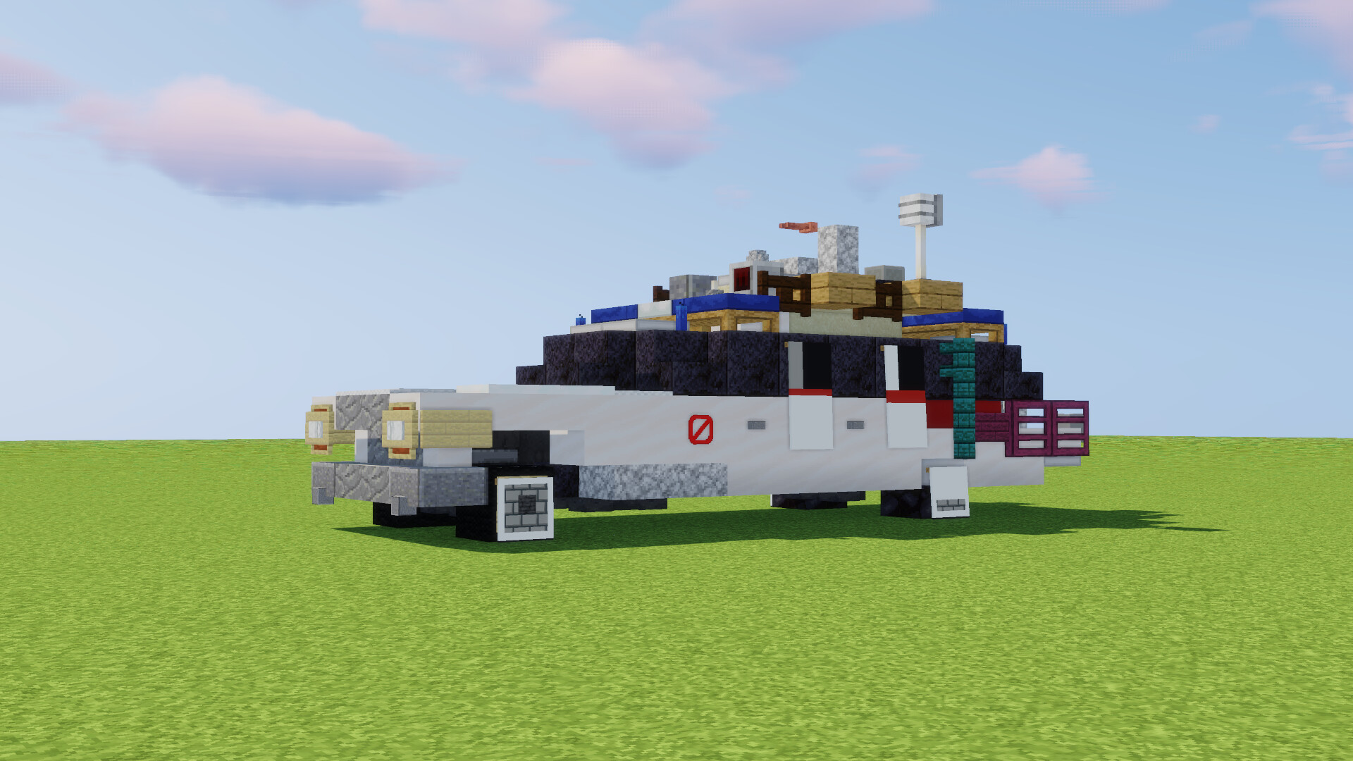 Ghostbusters Ecto-1 Minecraft Map