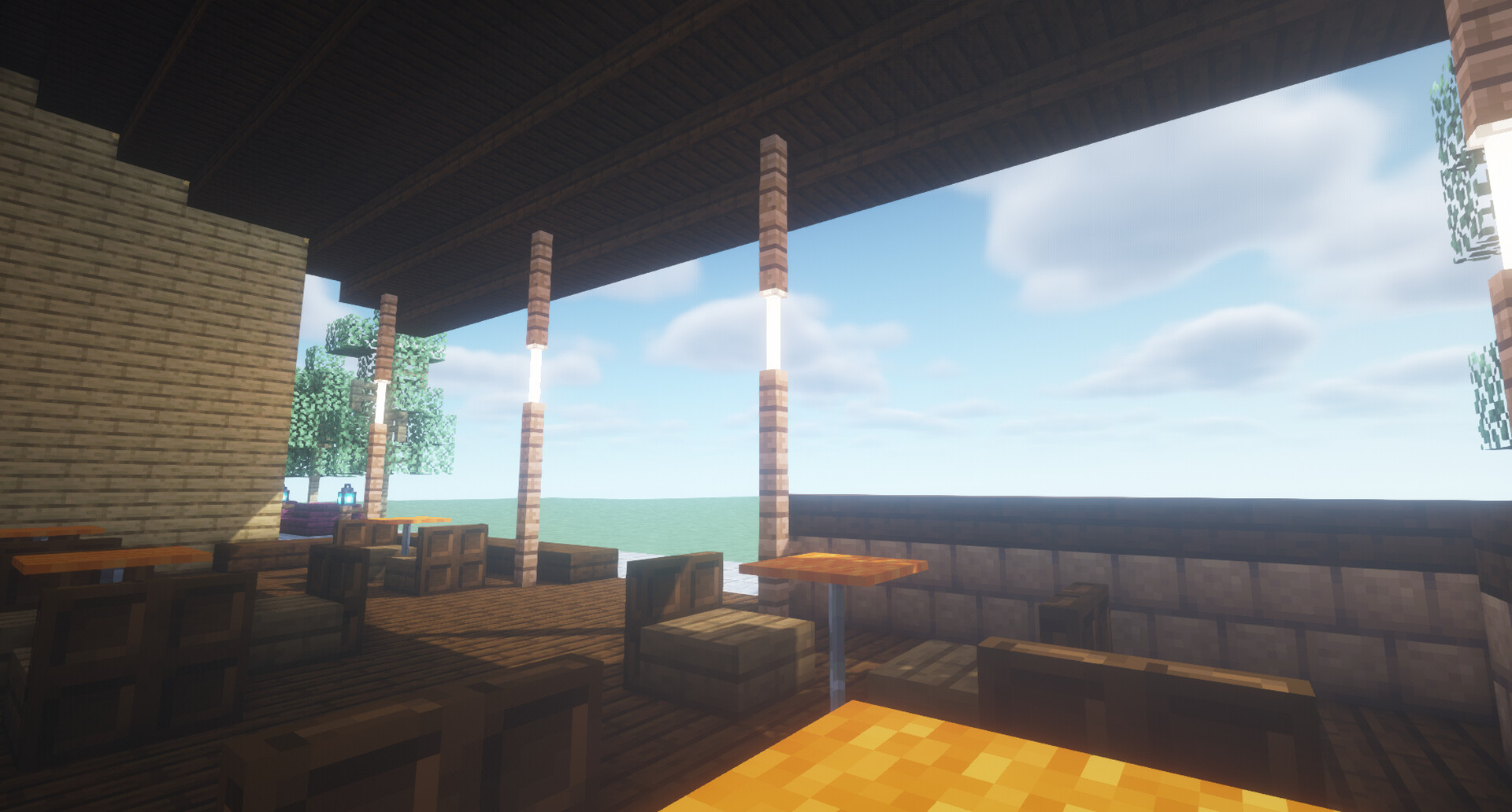 Cafe - coffee shop Minecraft Map