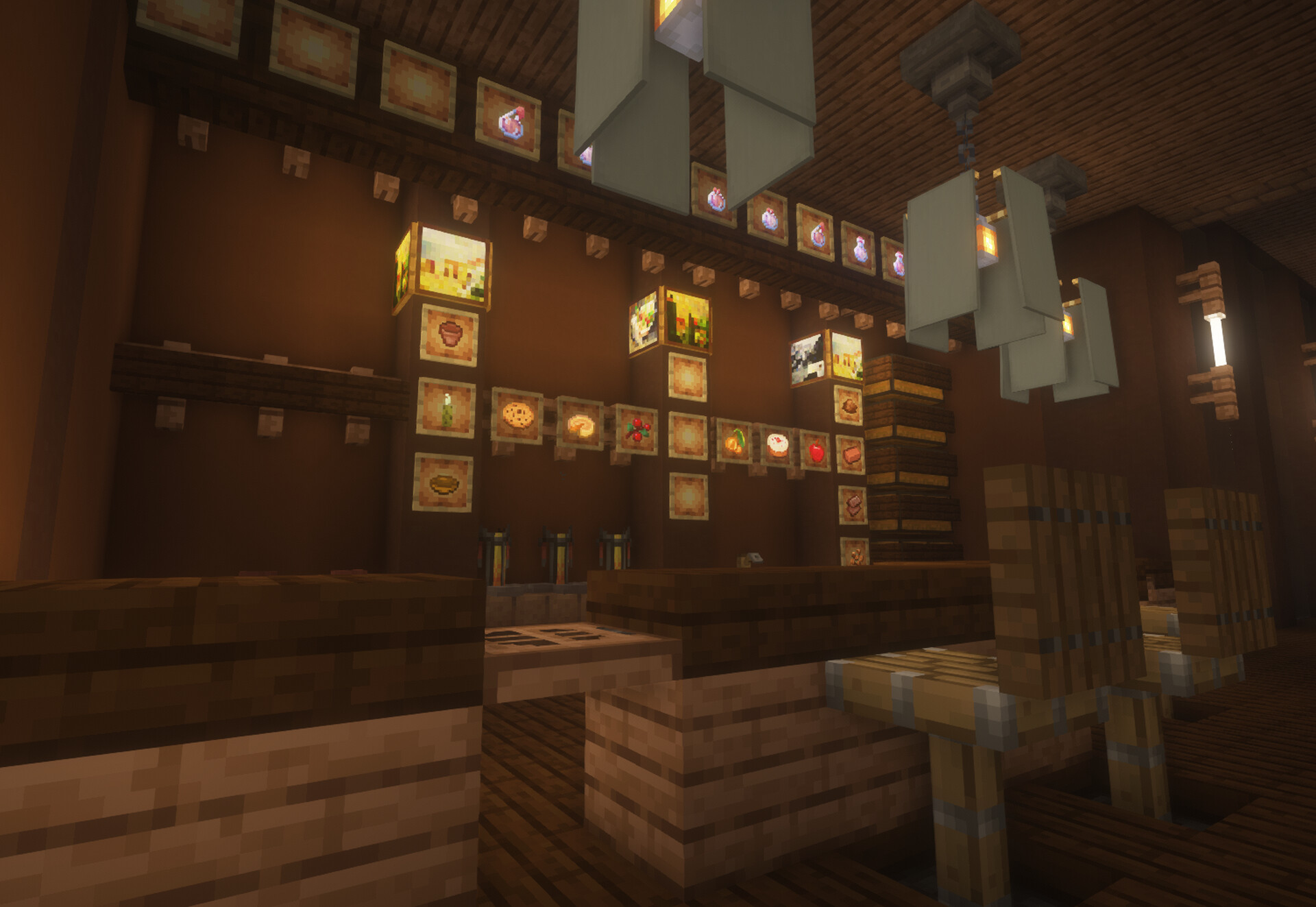 Cafe - coffee shop Minecraft Map