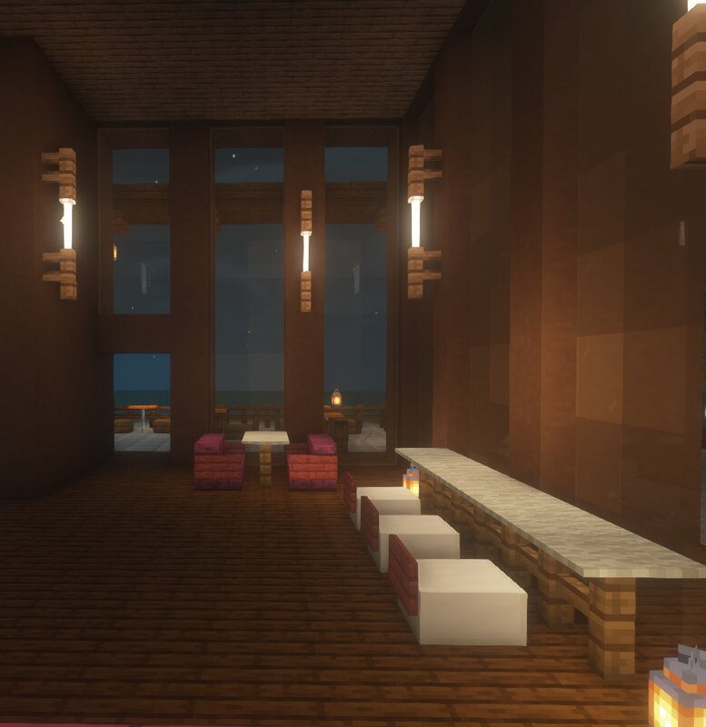 Cafe - coffee shop Minecraft Map
